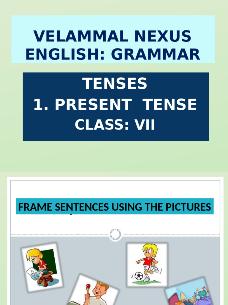 Class 7 Tenses | PDF