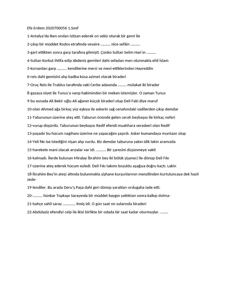 Efe - Erdem - 2020700056 | PDF