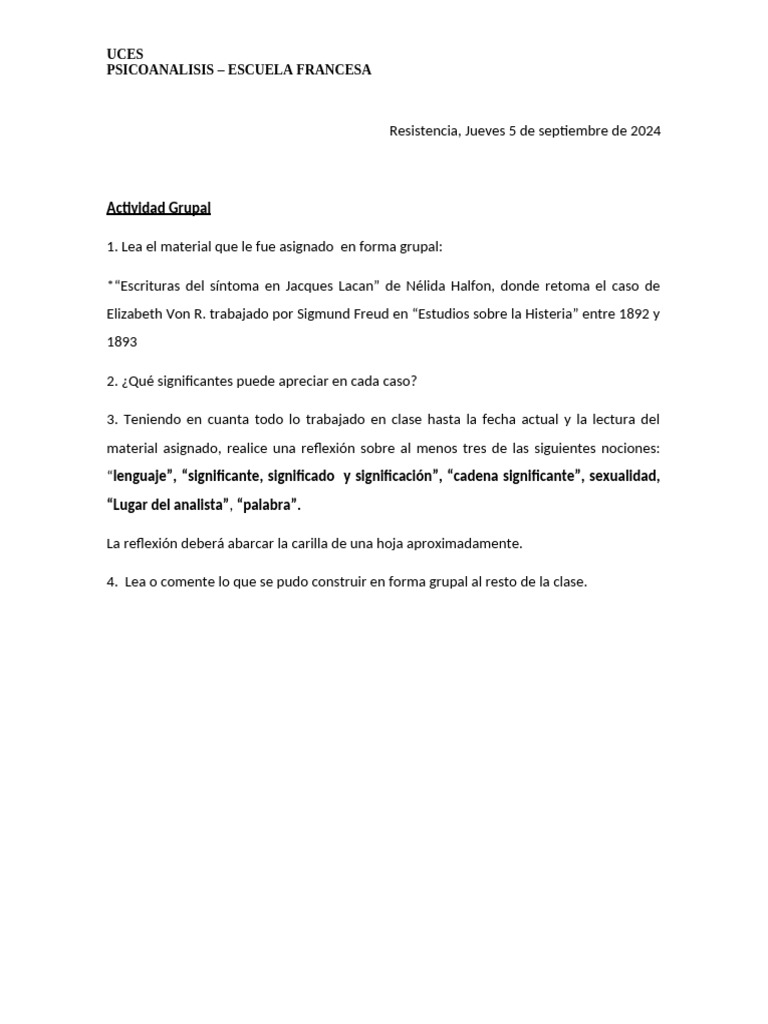 TP Actividad Grupal 2024 | PDF