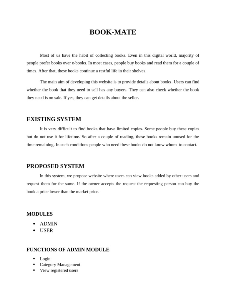 Book Mate | PDF