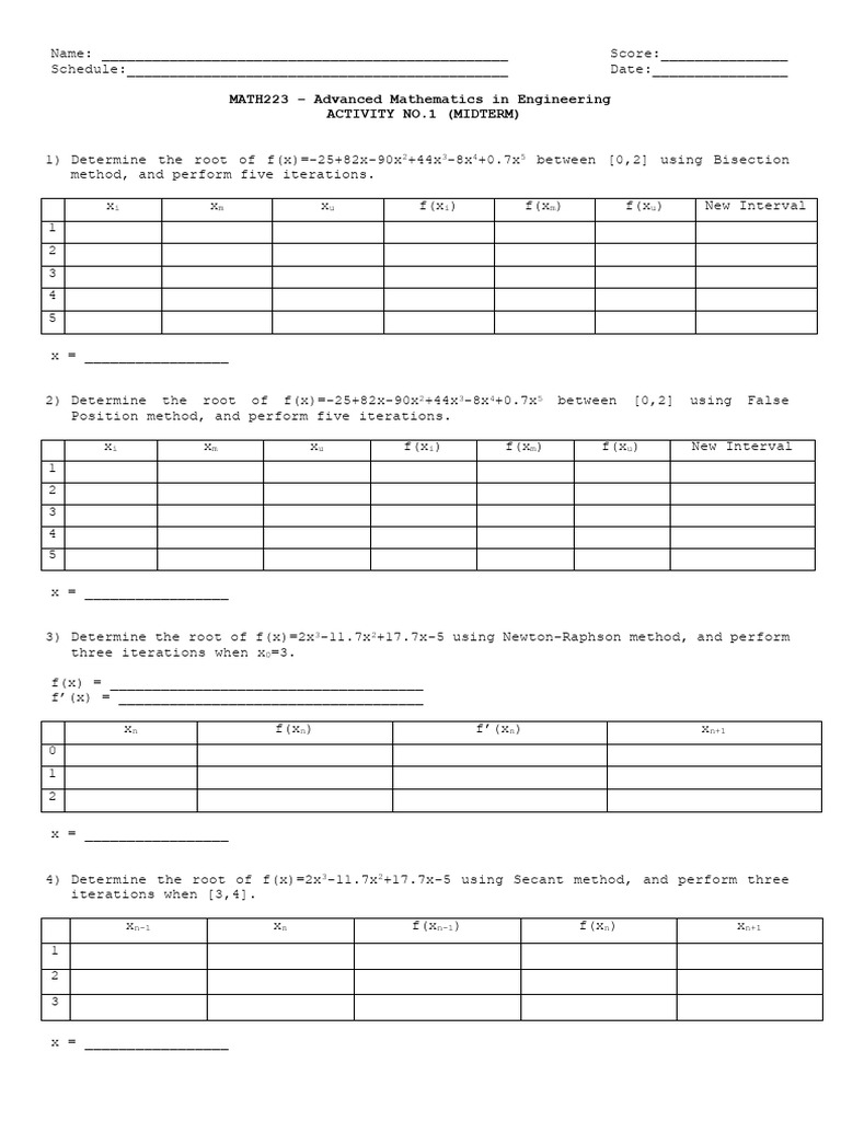 MATH223 Assignment | PDF
