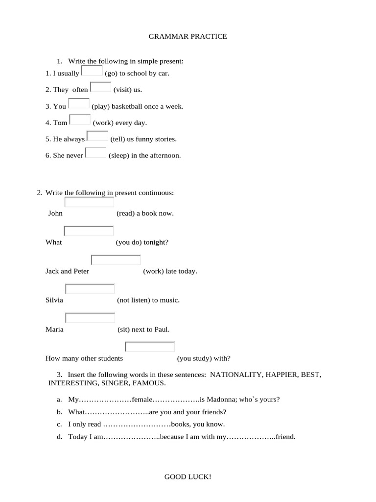 grammar_practice_5th_grade | PDF