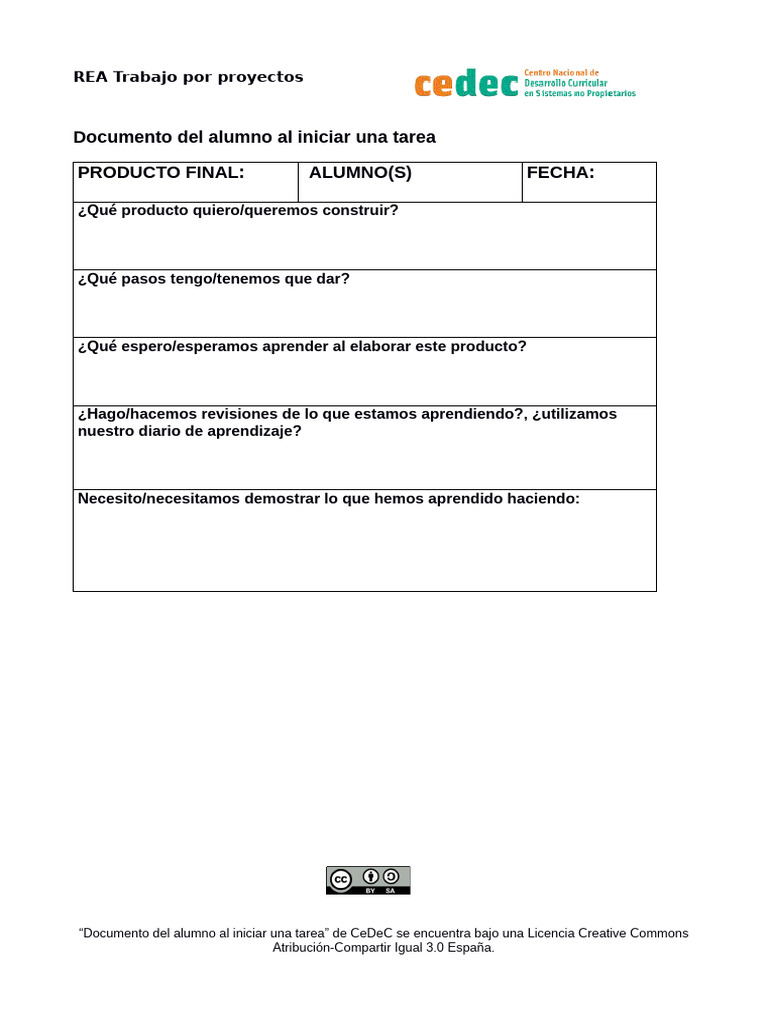 Documento para Iniciar Tarea | PDF