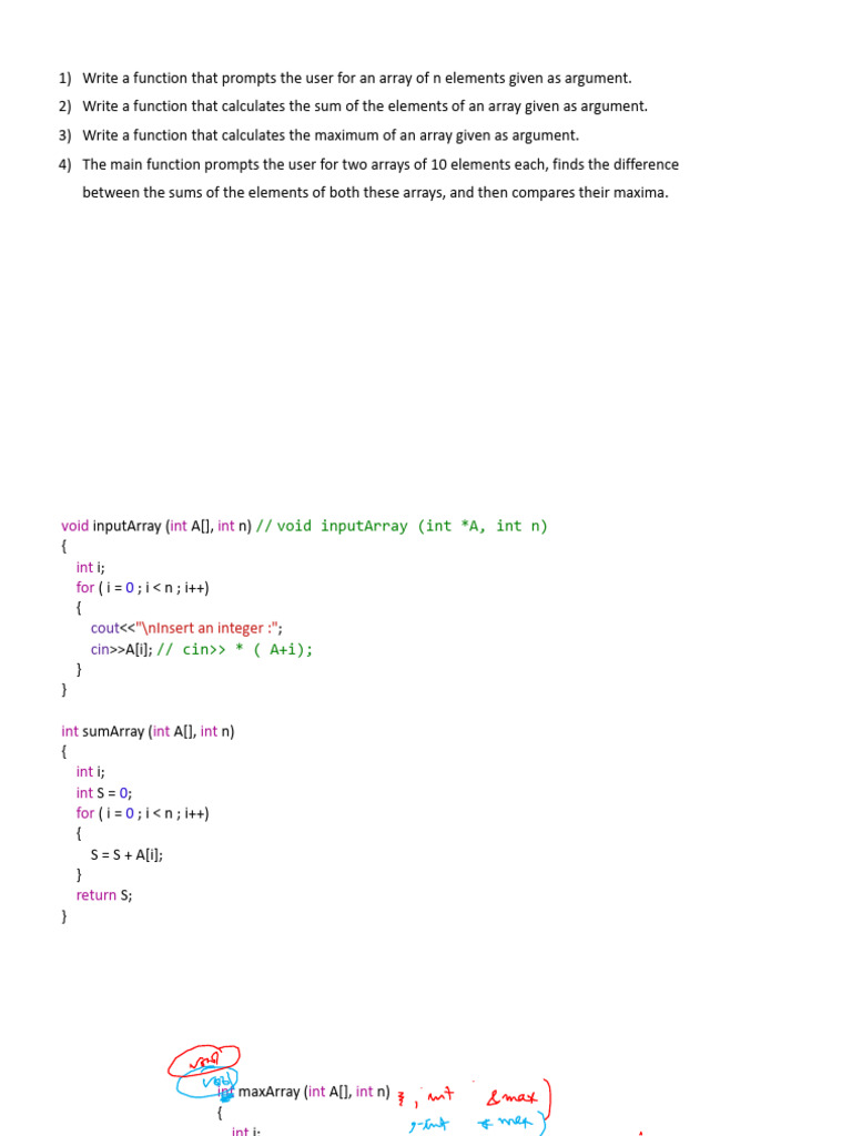 4 - Arrays and Pointers | PDF