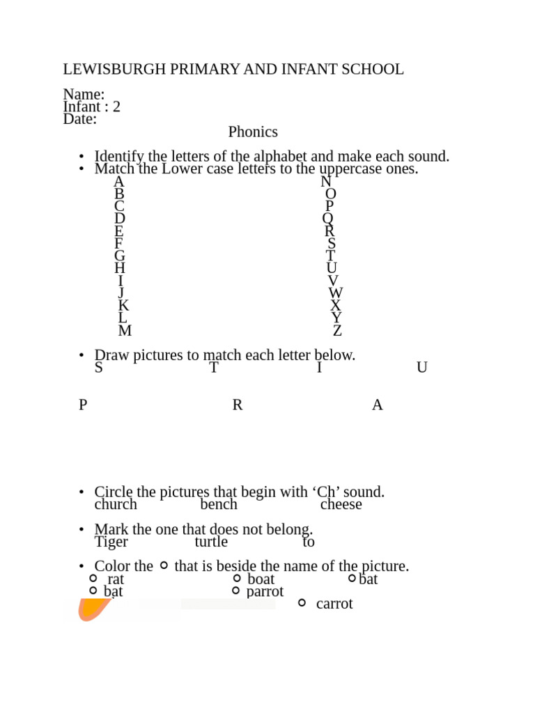 Phonics | PDF