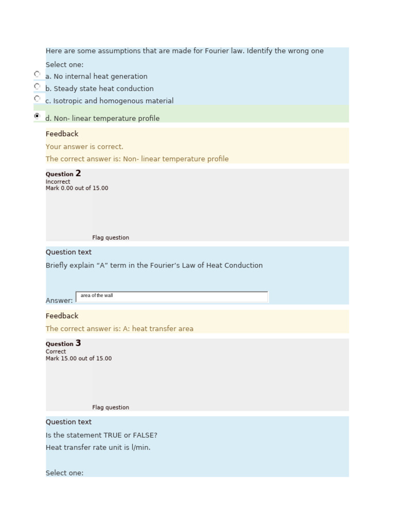 Linear Heat Conduction 1 | PDF