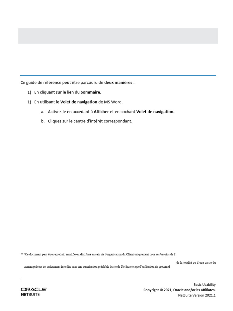 QRG Cross Industry Basic Usability FR | PDF