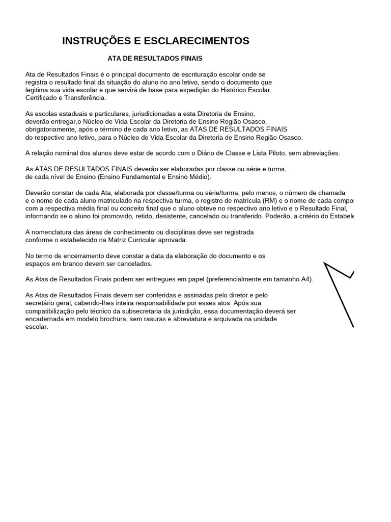 Modelo Ata Final | PDF