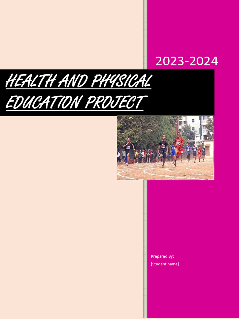 Health and Physical Education Project STD - X&xii | PDF