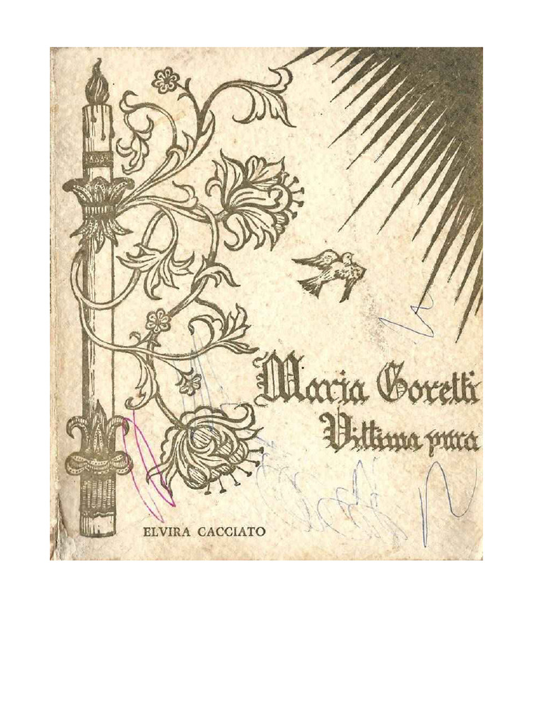 Elvira, Cacciato - Maria Goretti, Vittima Pura - Libgen - Li | PDF