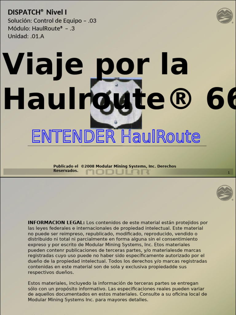 Understand Haulroute | PDF