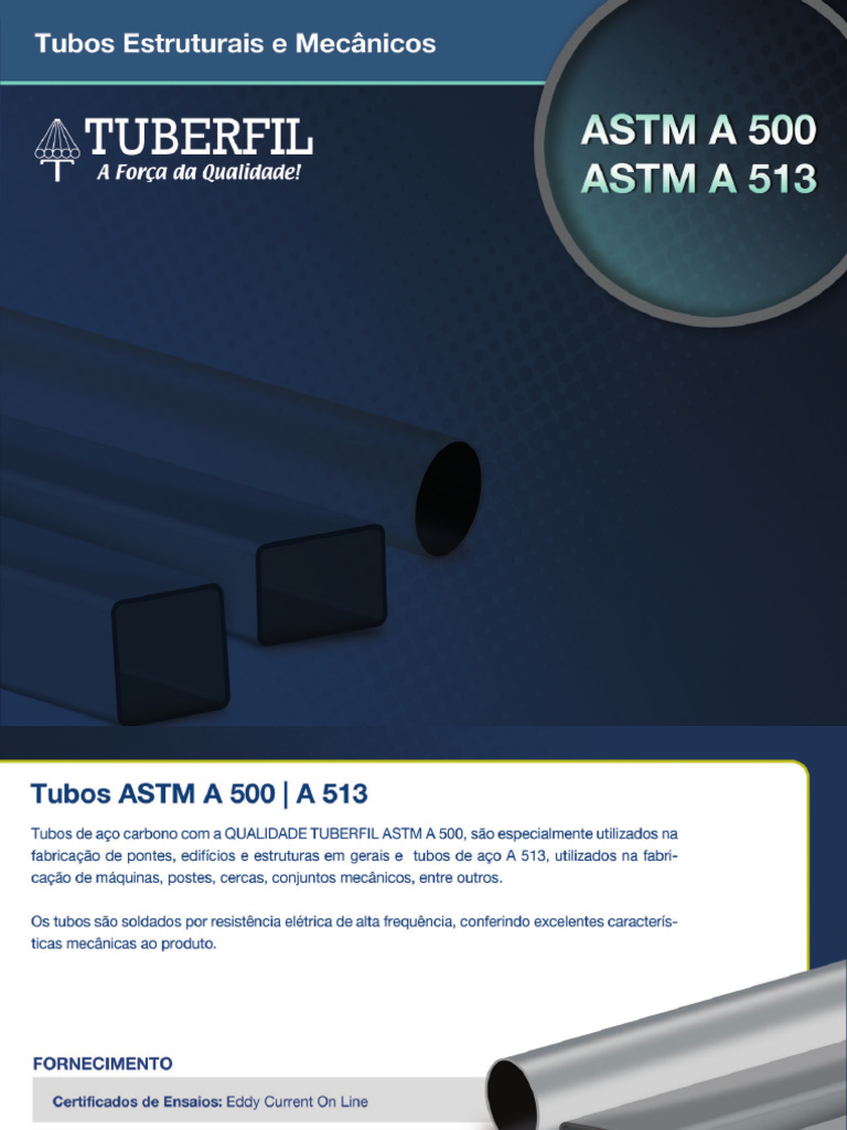 Astm A500 A 513 | PDF