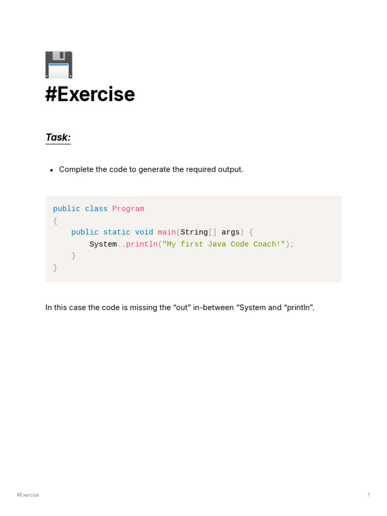 Exercise | PDF