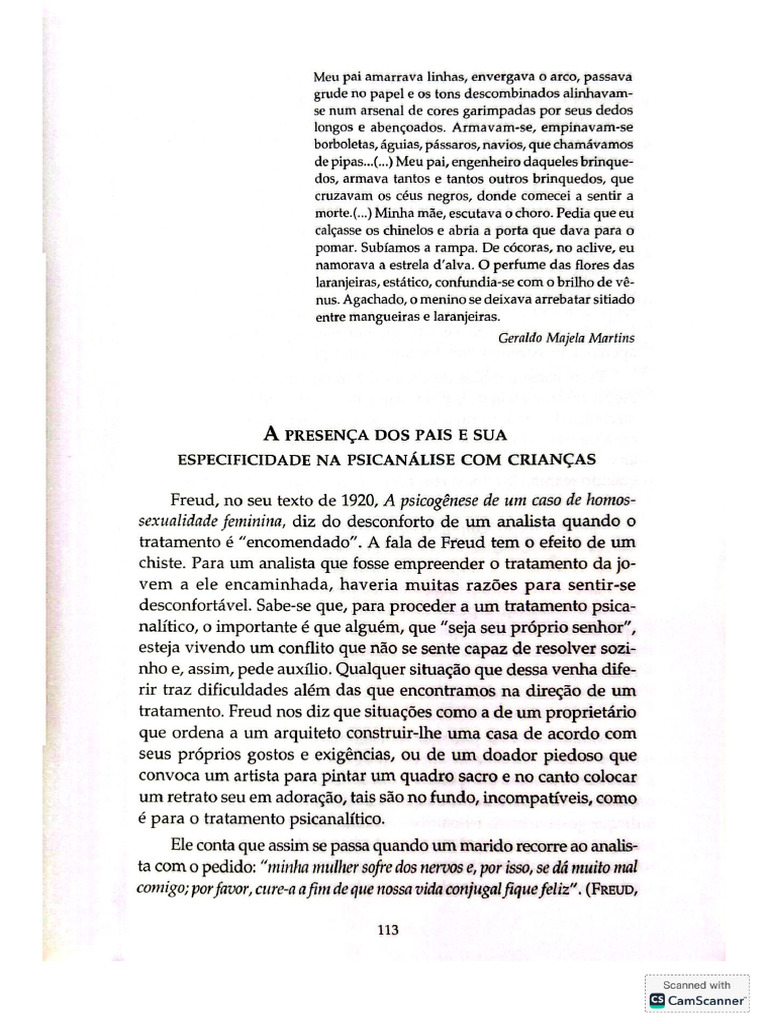 A Escrita Da Clínica Tânia Ferreira p113 | PDF