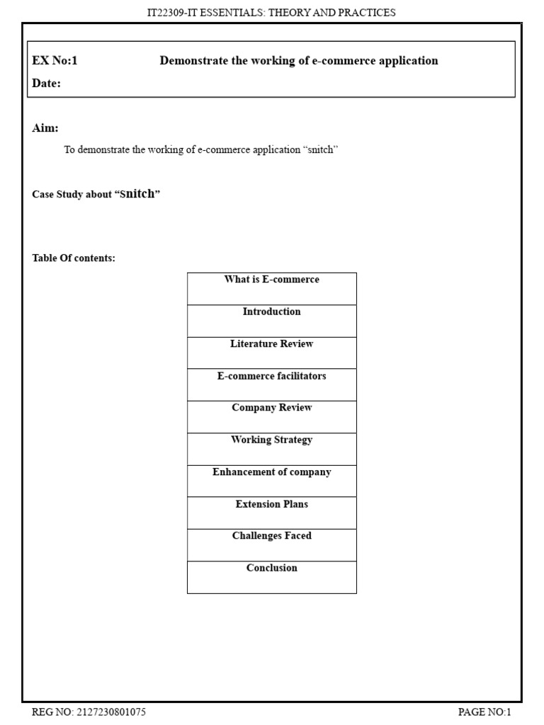 Rahul Case Study | PDF