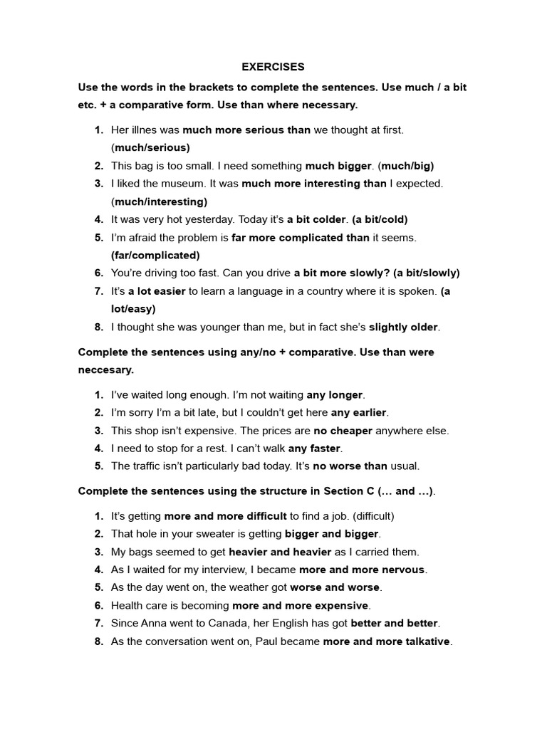 Zulca Christopher - Comparative Much Better Any Better | PDF