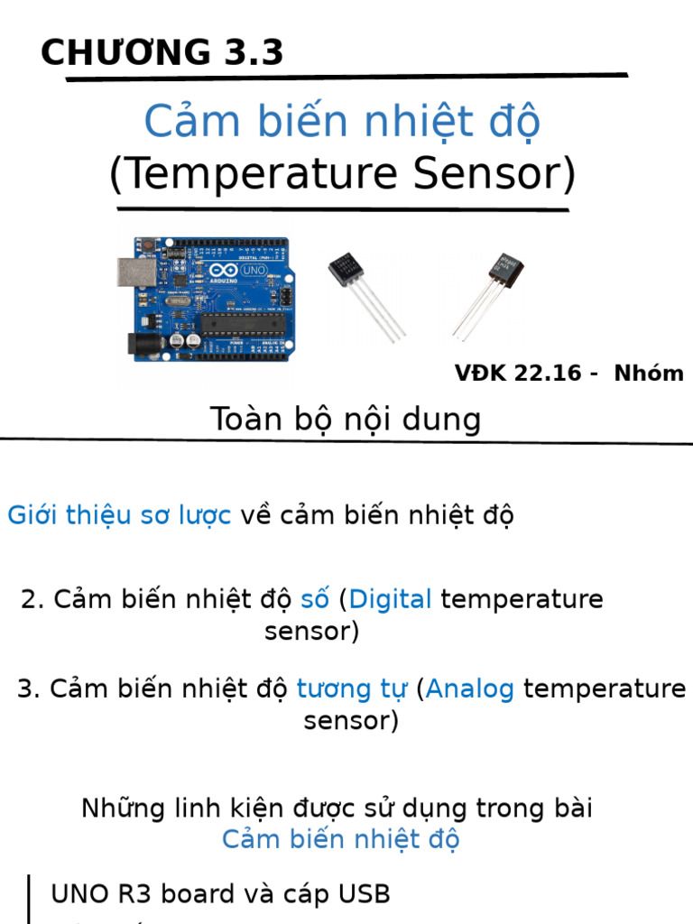 Temperature Sensor | PDF