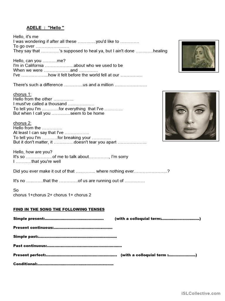 Hello Adele | PDF