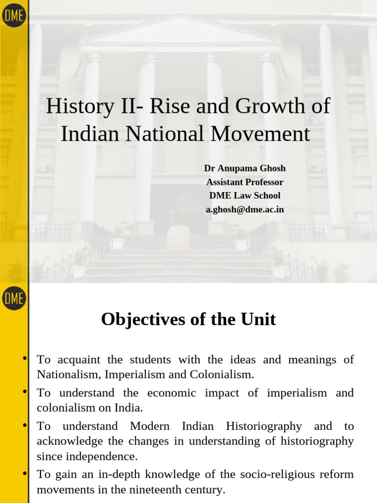 History_II-_Unit_I | PDF