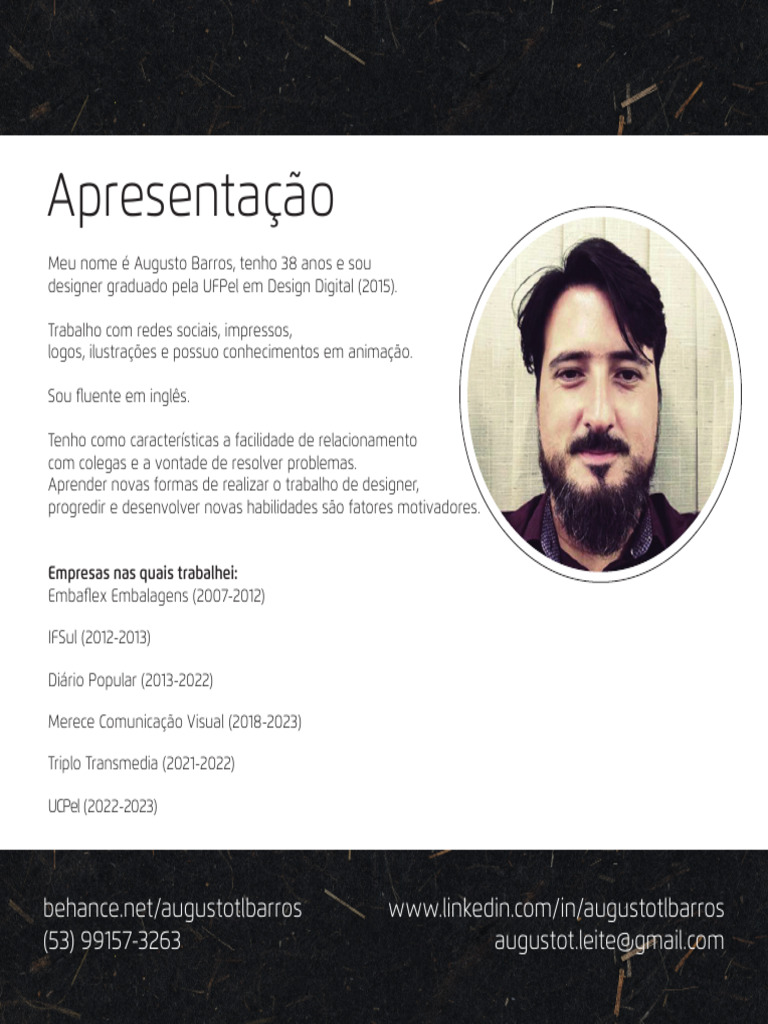 Portfólio Augusto Barros - 2023 | PDF