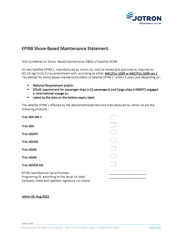 SBM Statement August 2022 | PDF