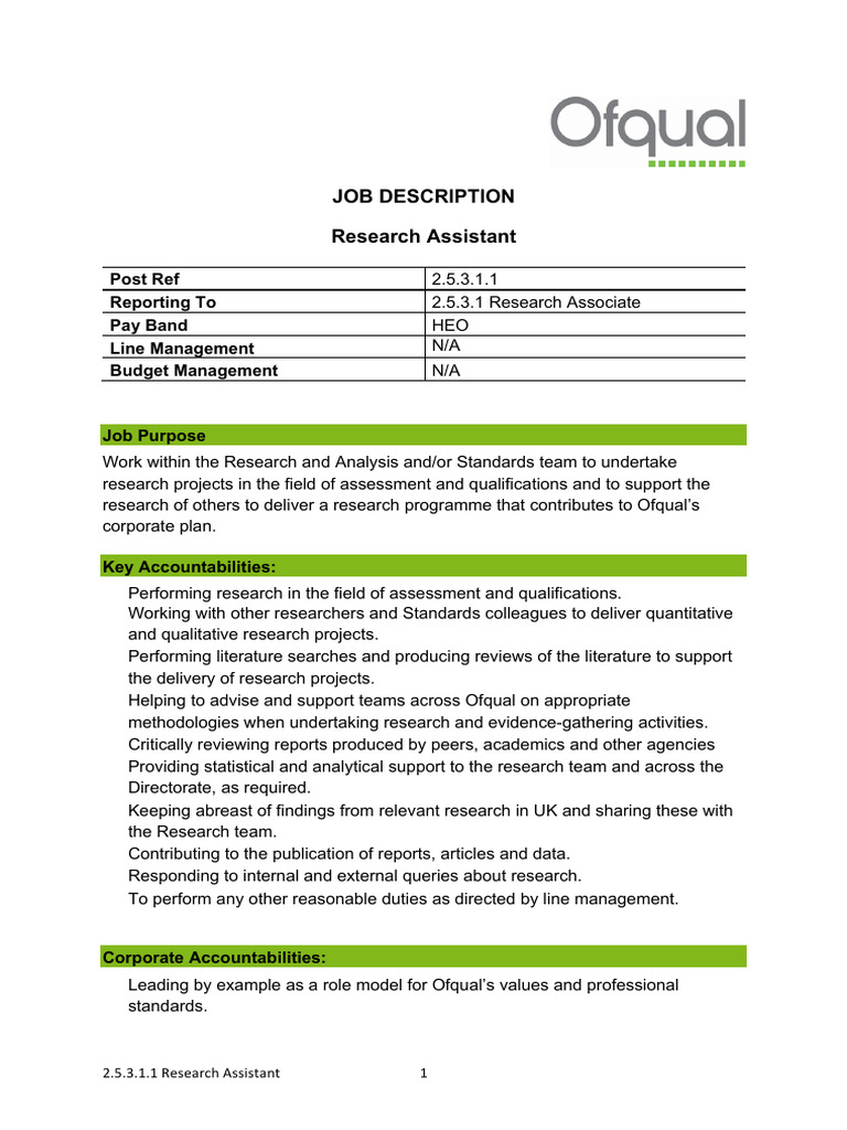 Research Assistant May 2016 | PDF | Quantitative Research | Computers