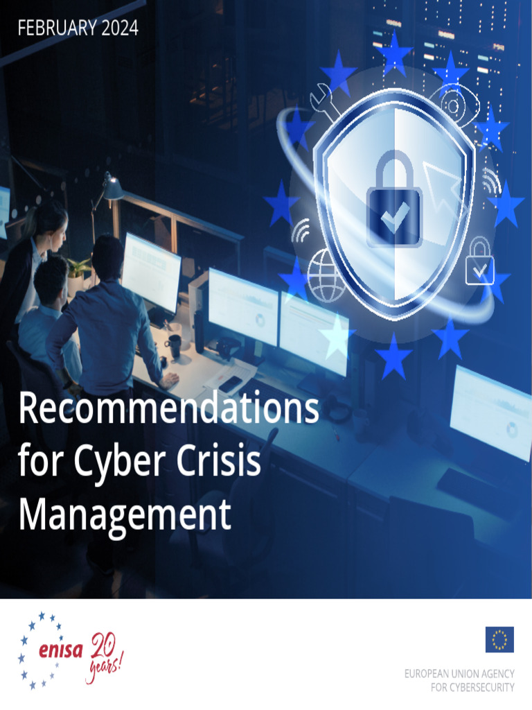 Recommendations For Cyber Crisis Management | PDF