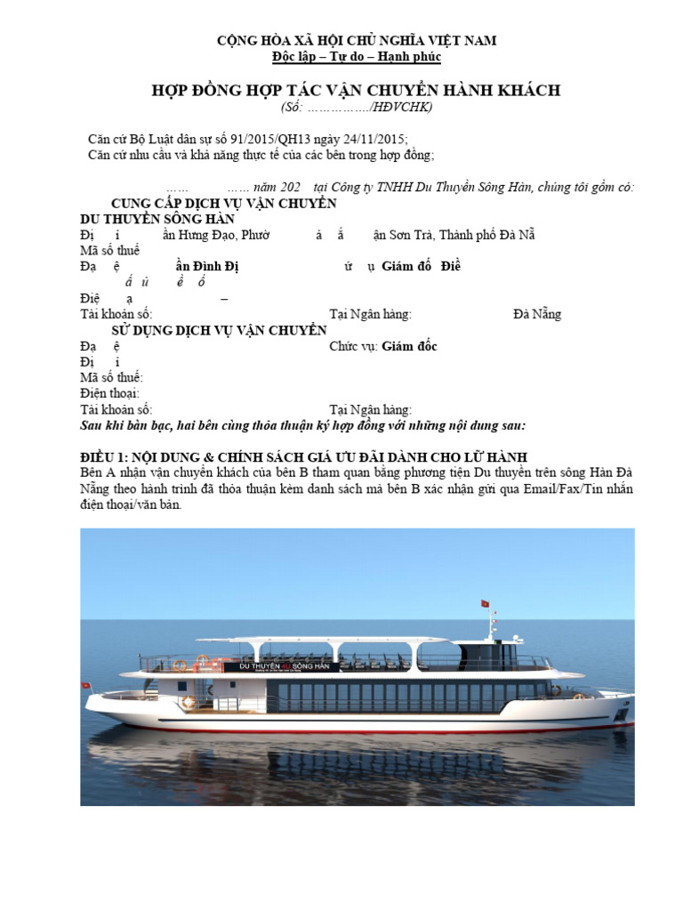 Hop Dong | PDF