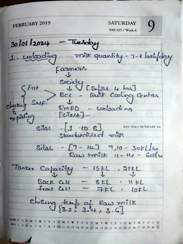 Vishaka Dairy Notes | PDF