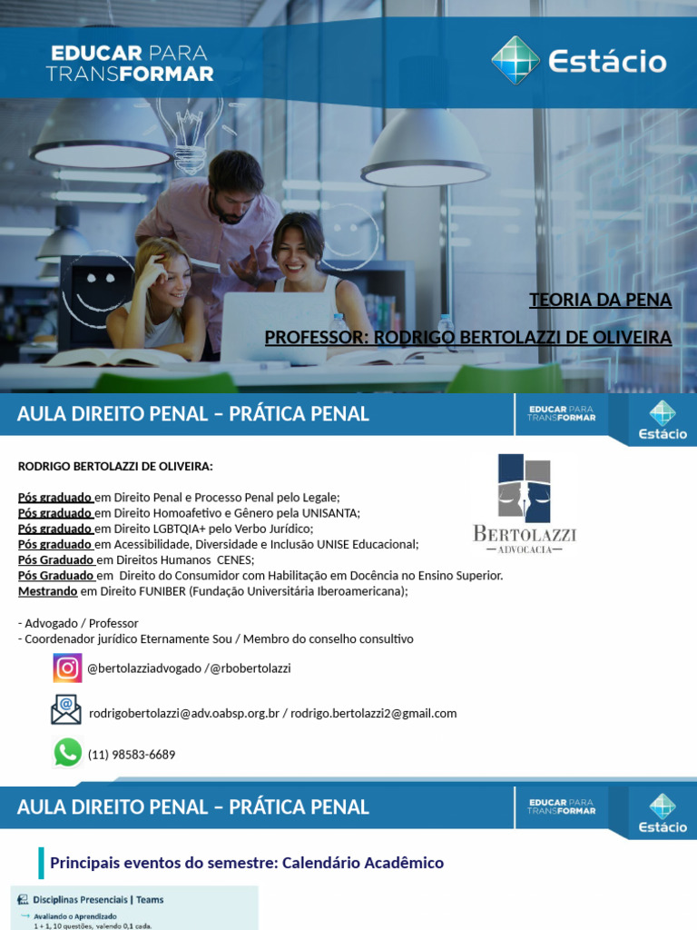 Prática Penal - Aulas 4 | PDF