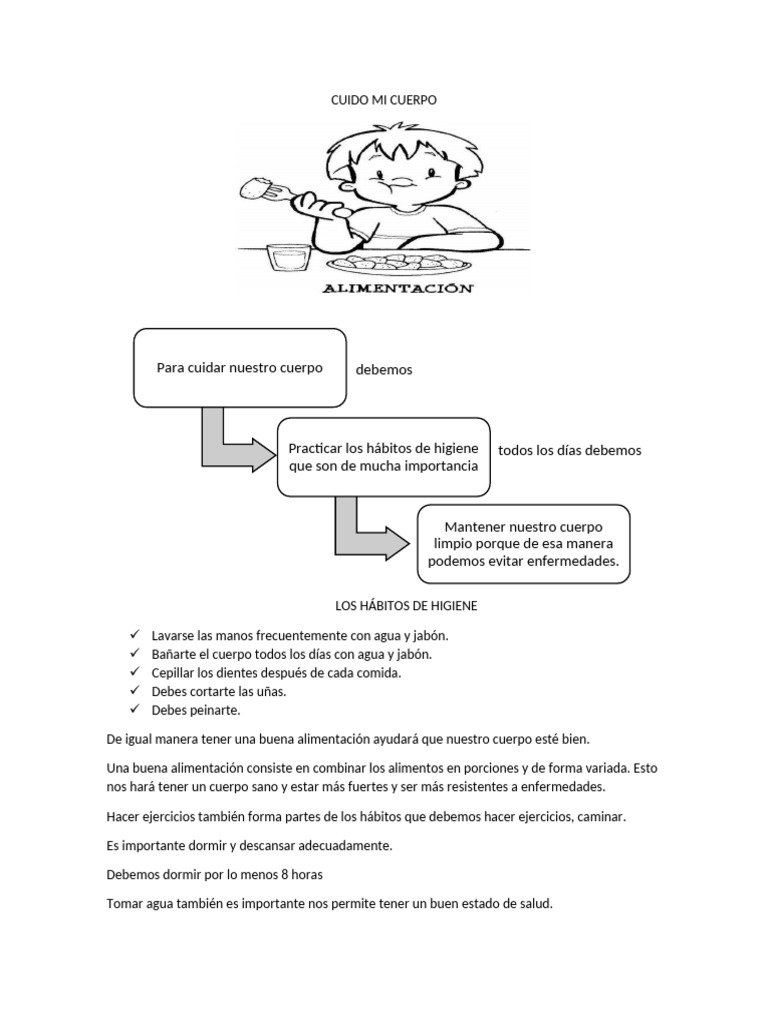Cuido Mi Cuerpo | PDF