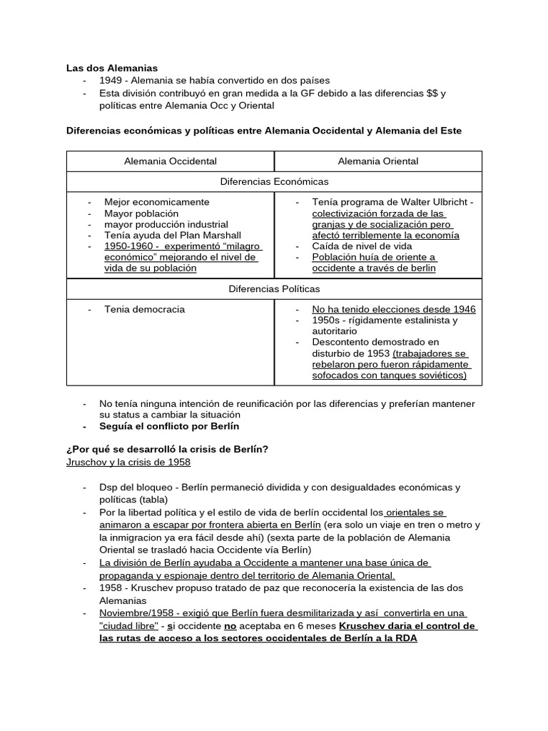 Copia de Capitulo 8 - Coexistencia Pacifica y Contencion en Berlin | PDF