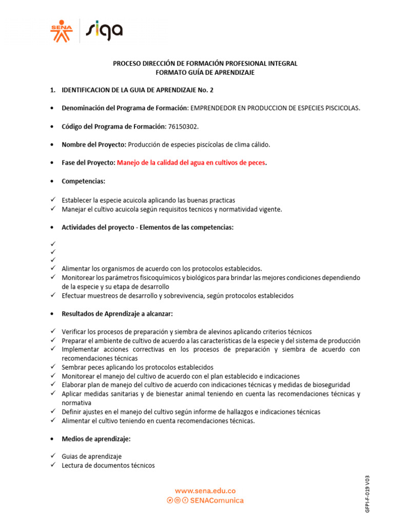 Gfpi-F-019 - Guia de Aprendizaje 2 | PDF