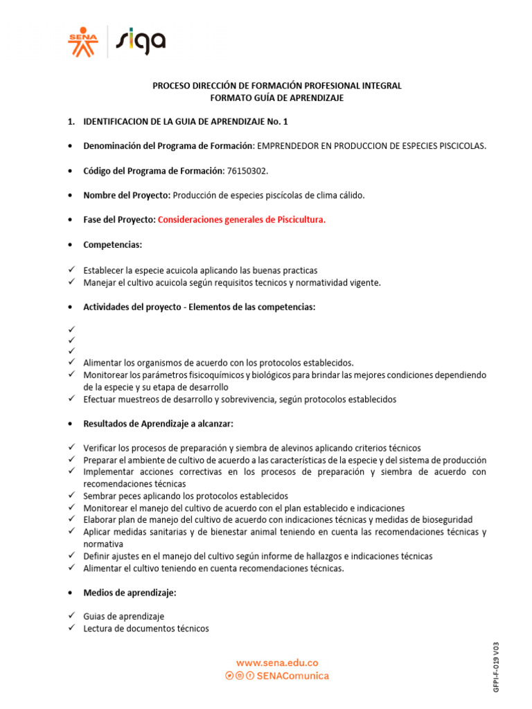 Gfpi-F-019 - Guia de Aprendizaje 1 | PDF