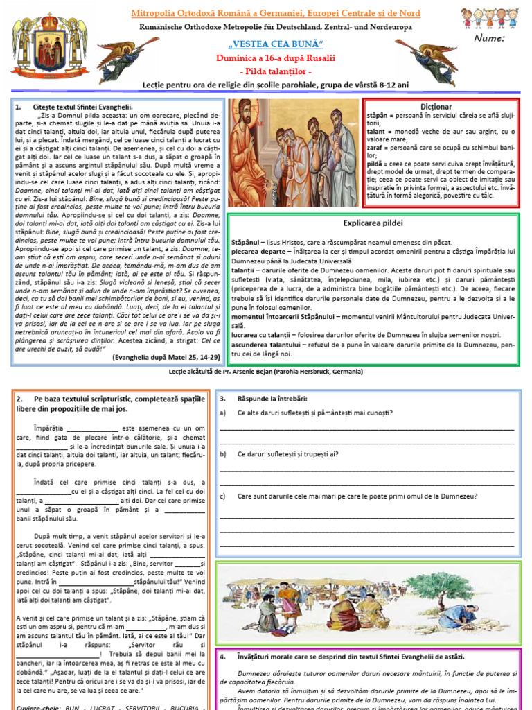 Pilda Talantilor | PDF