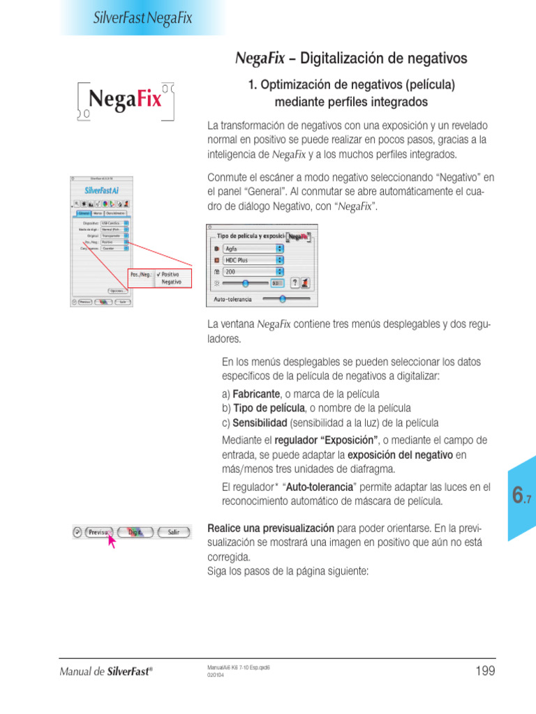 Negafix Es SE | PDF | Color | Ventana (informática)