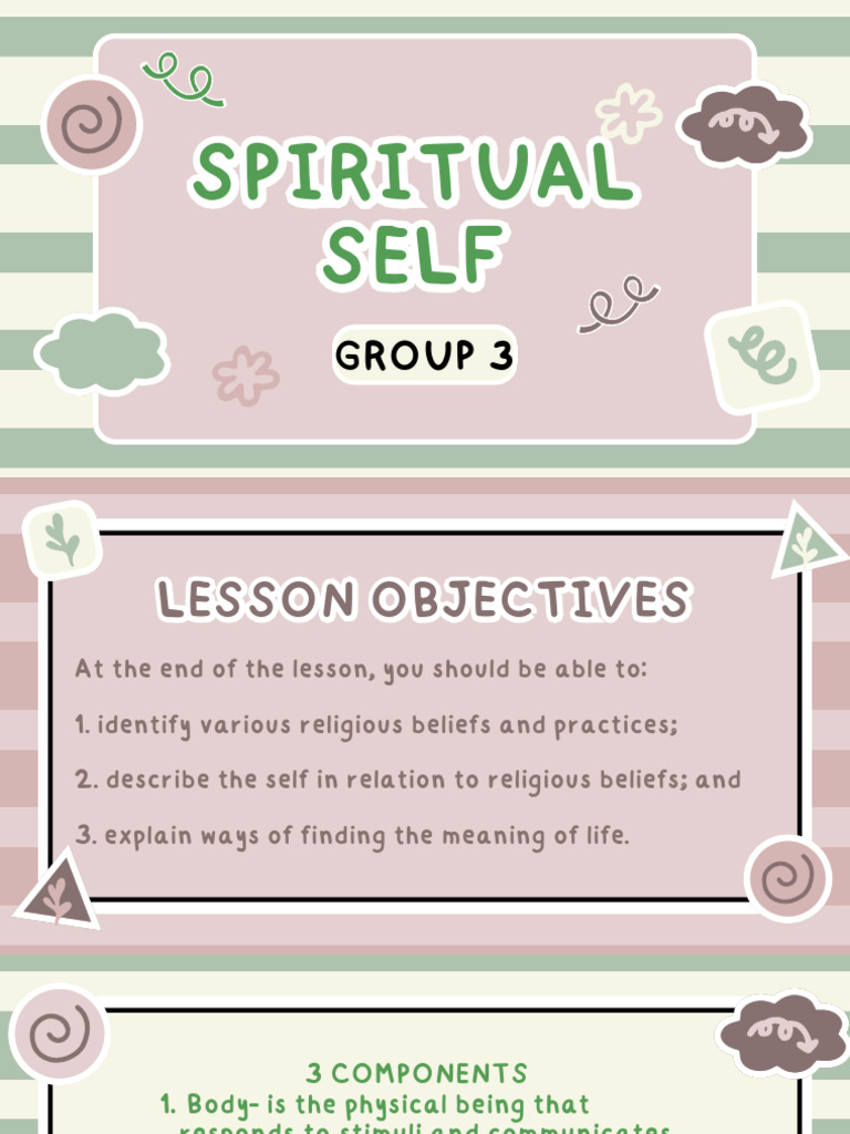 Spiritual Self (GROUP 3) | PDF