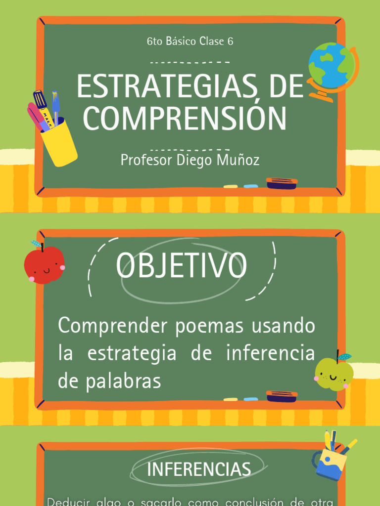 6to Estrategias CL Poemas | PDF