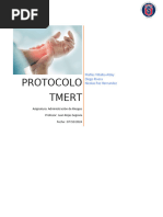 Difusión Programa Protocolo Tmert | PDF | Evaluación
