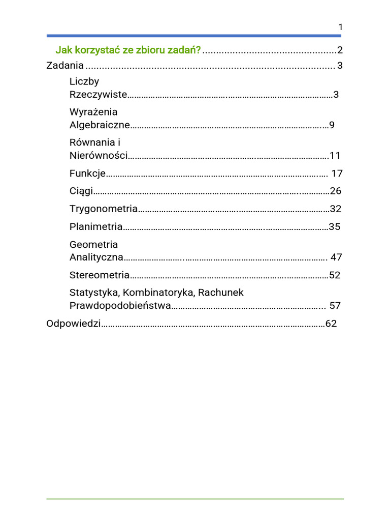 Zbior Zadan PDF | PDF