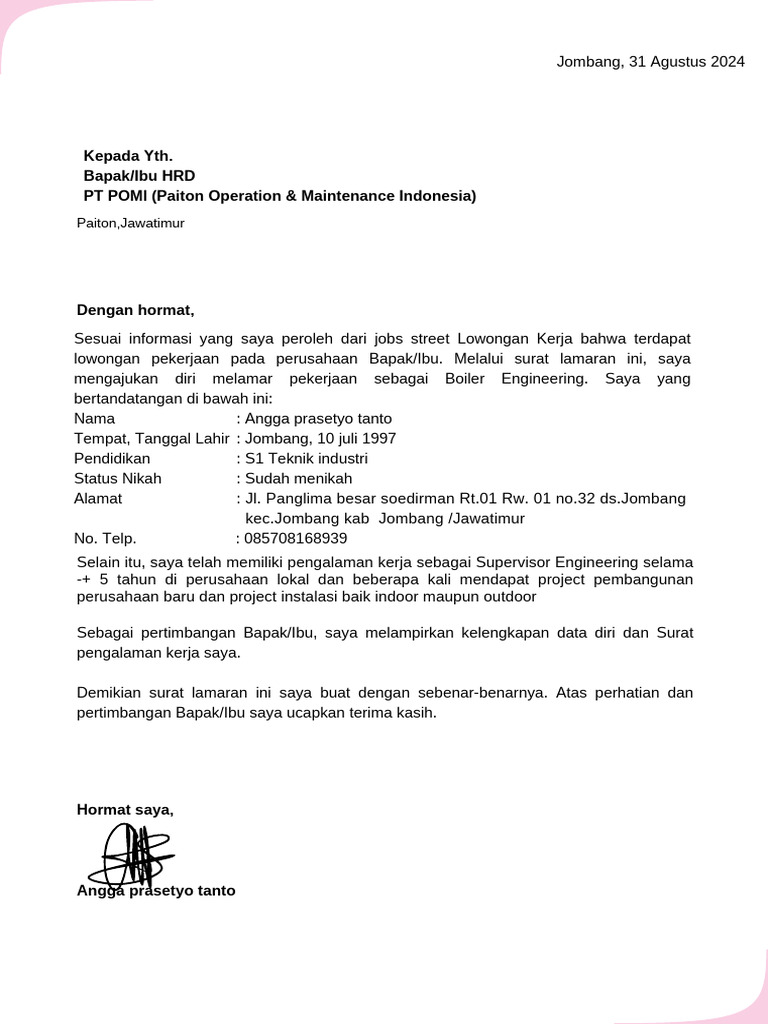 PT Pomi | PDF