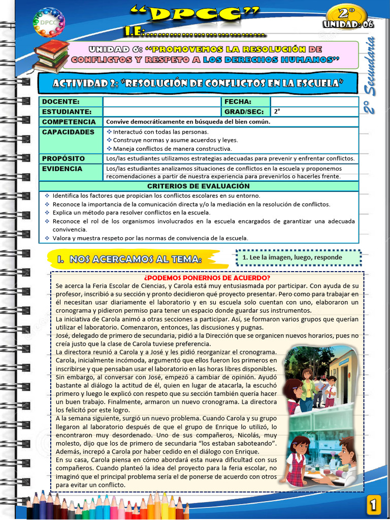 2° DPCC - Actv.02-Unid.6 2023 | PDF