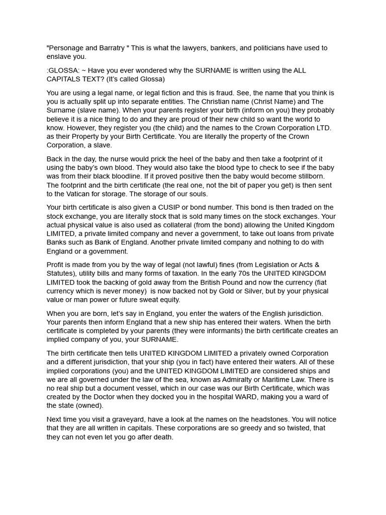 Legal Entrapment Personage and Barratry | PDF