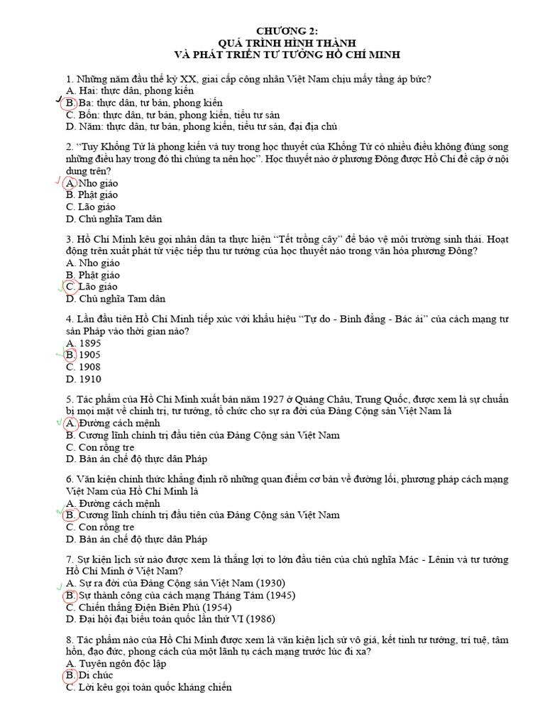 TN - TTHCM - Chương 2 | PDF