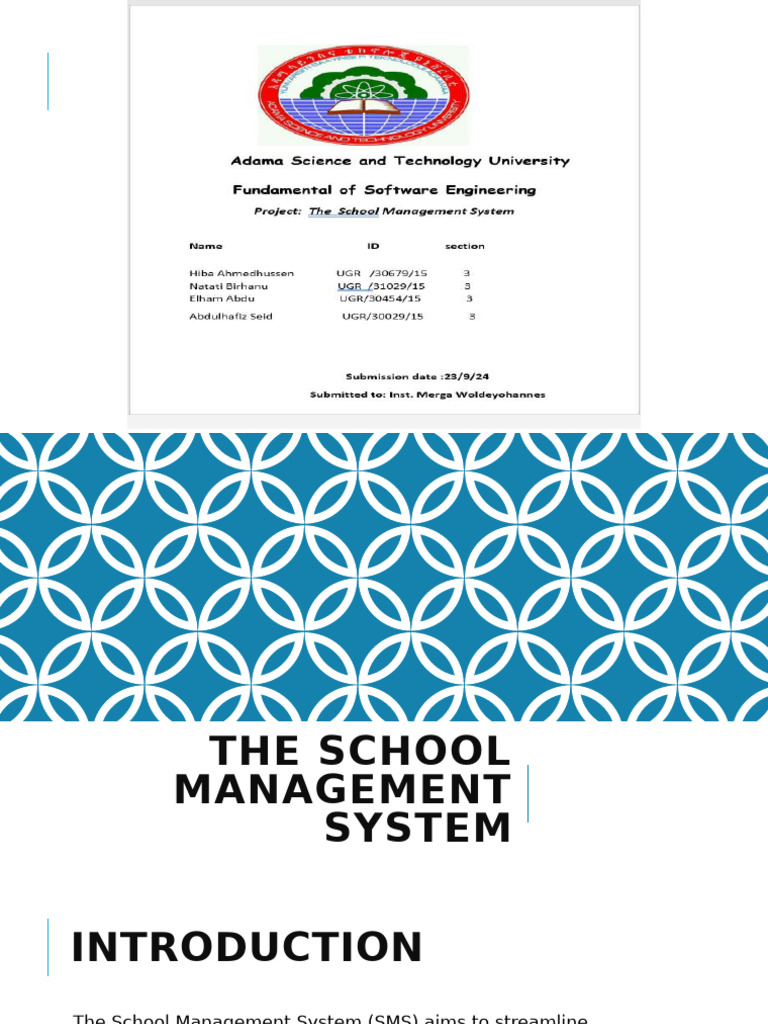 The School Management System | PDF
