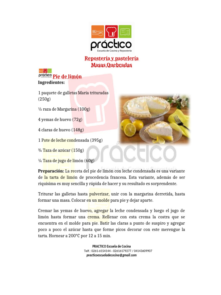 4- Masa Quebrada | PDF