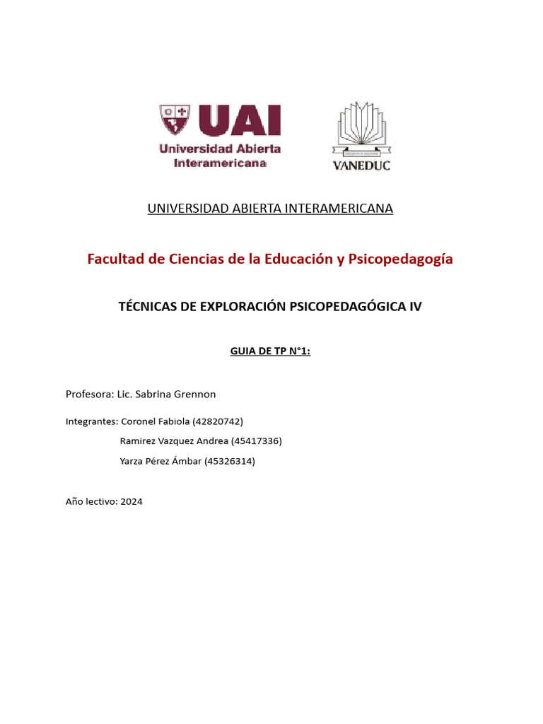 Test de Apercepción Infantil (CAT-A) | PDF