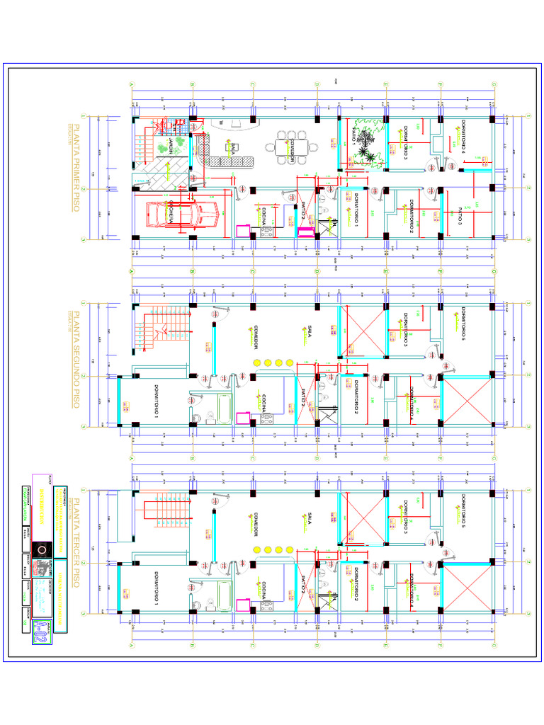 Distribucion Papa Hector Arquitectura | PDF