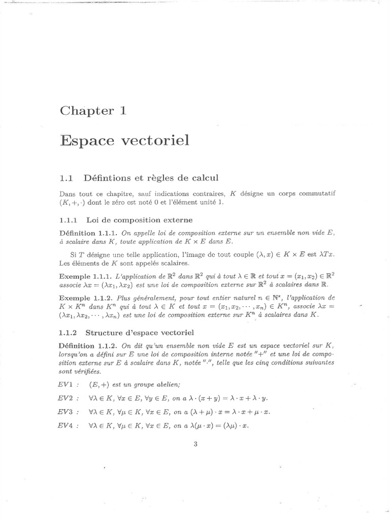 MTH1201-Alg-Lin L1-Chap1-1 | PDF