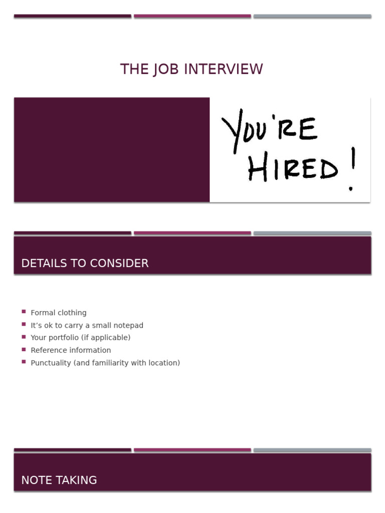 Job Interview Eng. 248 | PDF